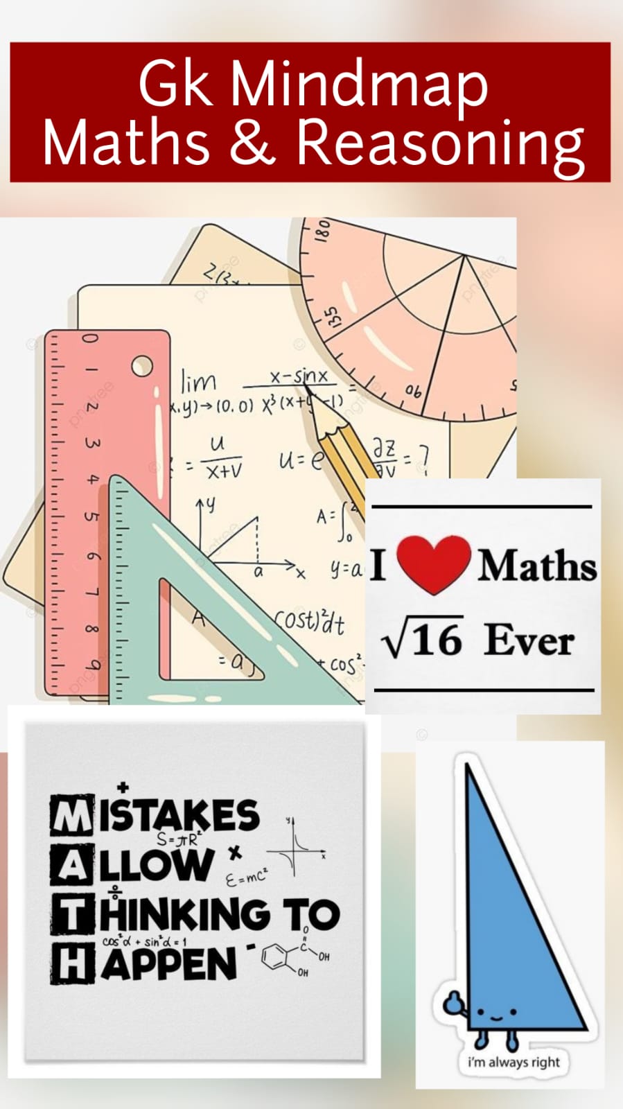 GK Mindmaps Maths & Reasoning - Simran IAS Academy